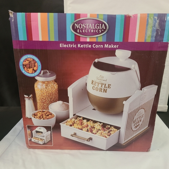 Nostalgia Electrics | Other | New Electric Kettle Corn Maker Cups Model ...